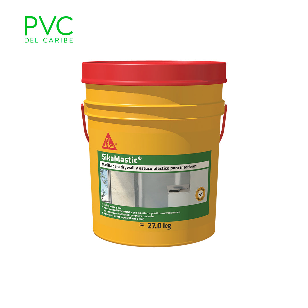 SIKA MASTIC INTERIOR 27KG — PVC Del Caribe
