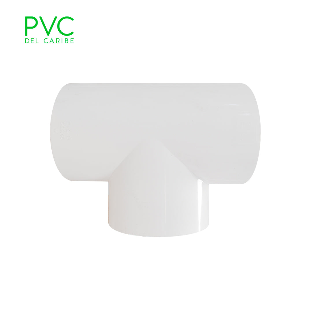 TEE PRESION 6" — PVC Del Caribe