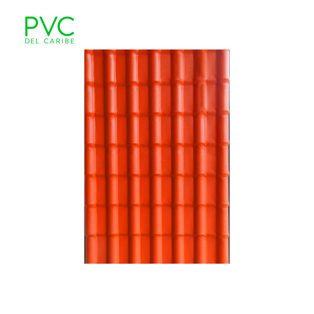 TEJA PVC COLONIAL 5.70 X 1.05MTX 2MM LTA — PVC Del Caribe