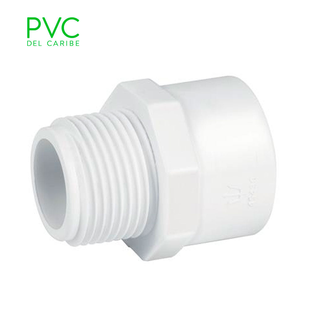 Adaptador Macho 6 Durman — PVC Del Caribe